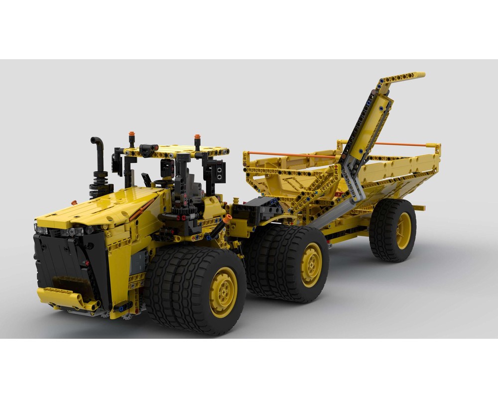 LEGO MOC Harvest Pack 42100 Combine Harvester and 42114 John Deere 9620 ...