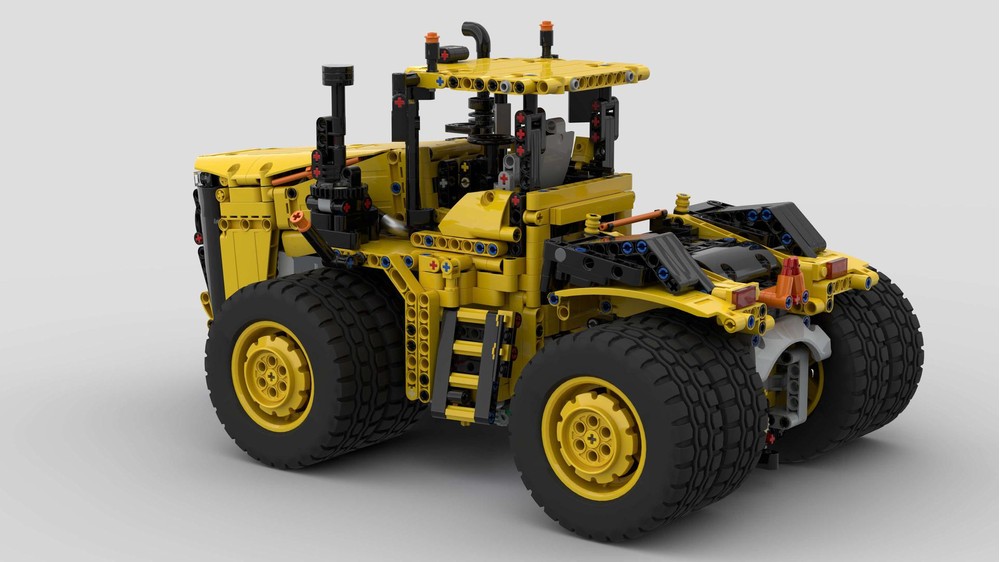 LEGO MOC Harvest Pack 42100 Combine Harvester and 42114 John Deere 9620 ...