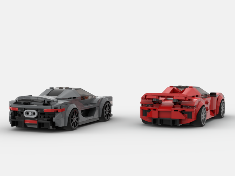 Lego Moc 2013 Porsche 918 Spyder By Kinetickit Rebrickable Build