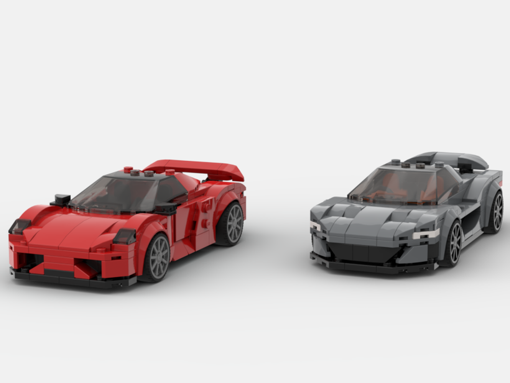 Lego Moc 2013 Porsche 918 Spyder By Kinetickit Rebrickable Build