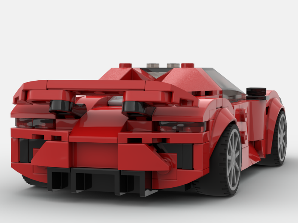 Lego Moc 2013 Porsche 918 Spyder By Kinetickit Rebrickable Build