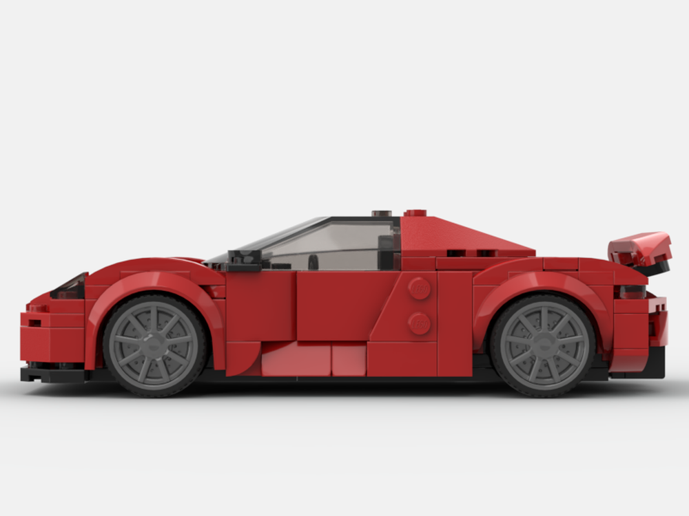 Lego Moc 2013 Porsche 918 Spyder By Kinetickit Rebrickable Build