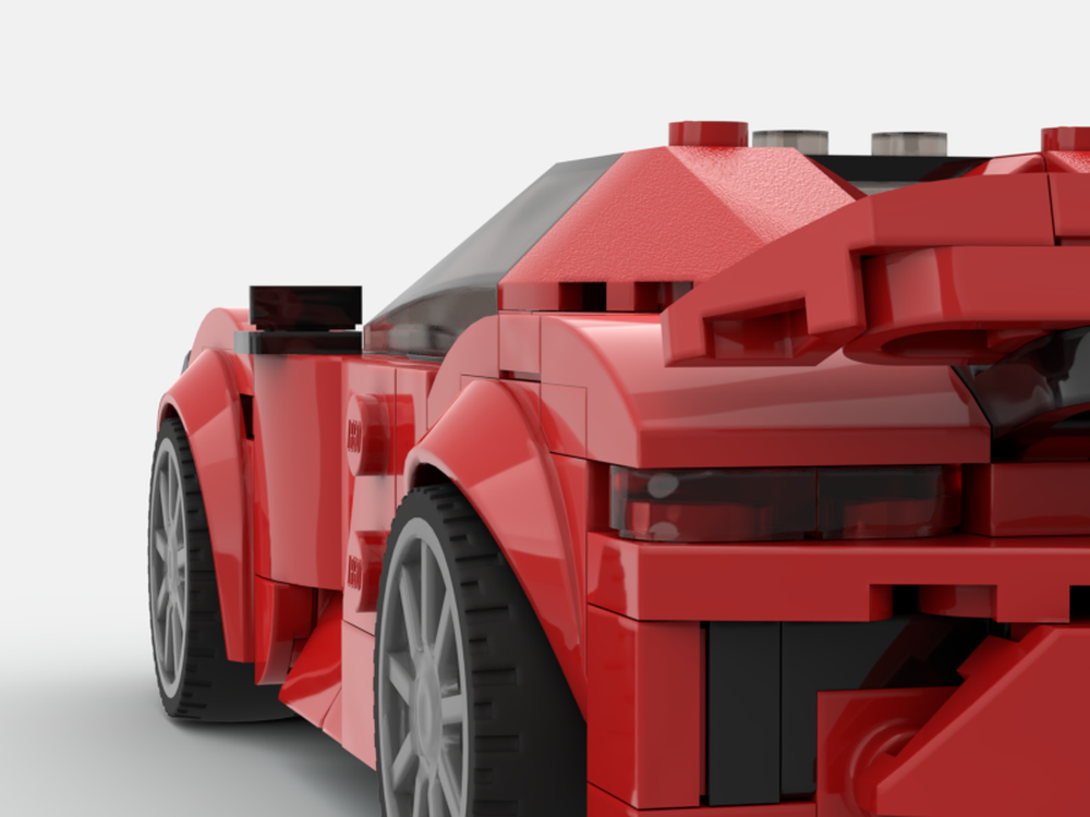 Lego Moc 2013 Porsche 918 Spyder By Kinetickit Rebrickable Build