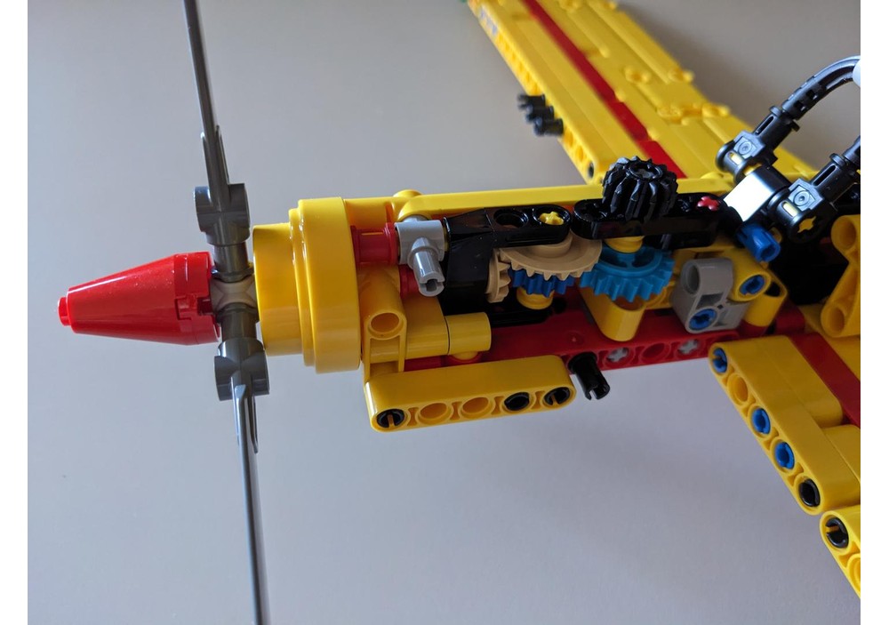 LEGO MOC P-51D Mustang... x2! (42152 Firefighter Aircraft) by jpgon ...