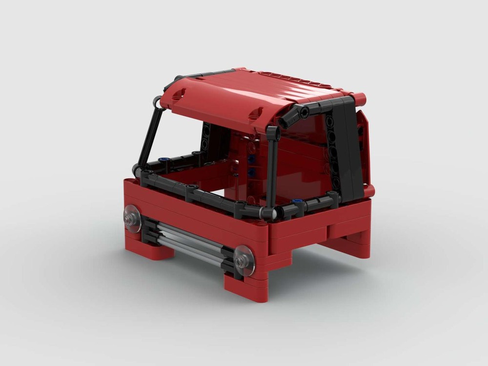 LEGO MOC Cab For Truck by User76 | Rebrickable - Build with LEGO