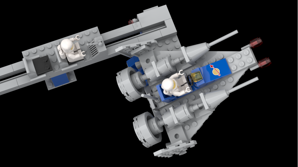 Lego Moc Classic Space Reimagined Beta Command Base 6970 By Watson