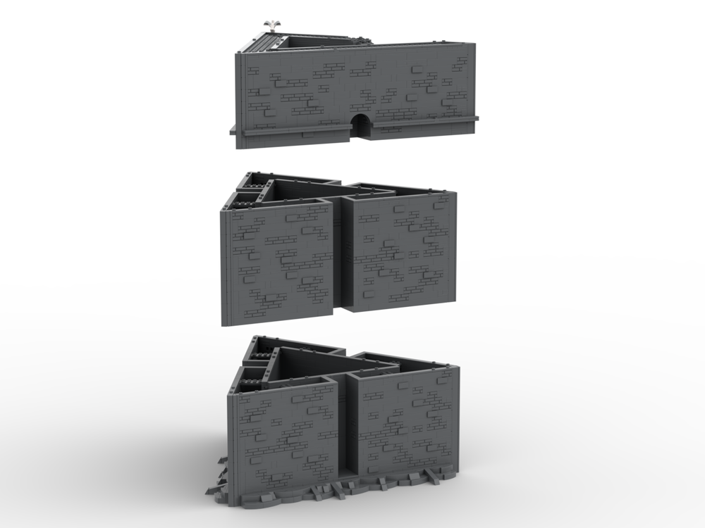 LEGO MOC UCS Azkaban | Magical Wizard Prison from a World of Witchcraft ...