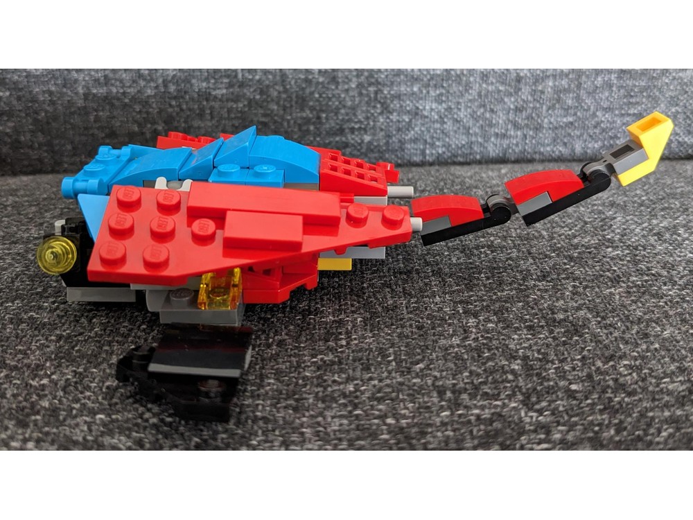Lego Moc 31124 Manta Ray By Noamu Rebrickable Build With Lego