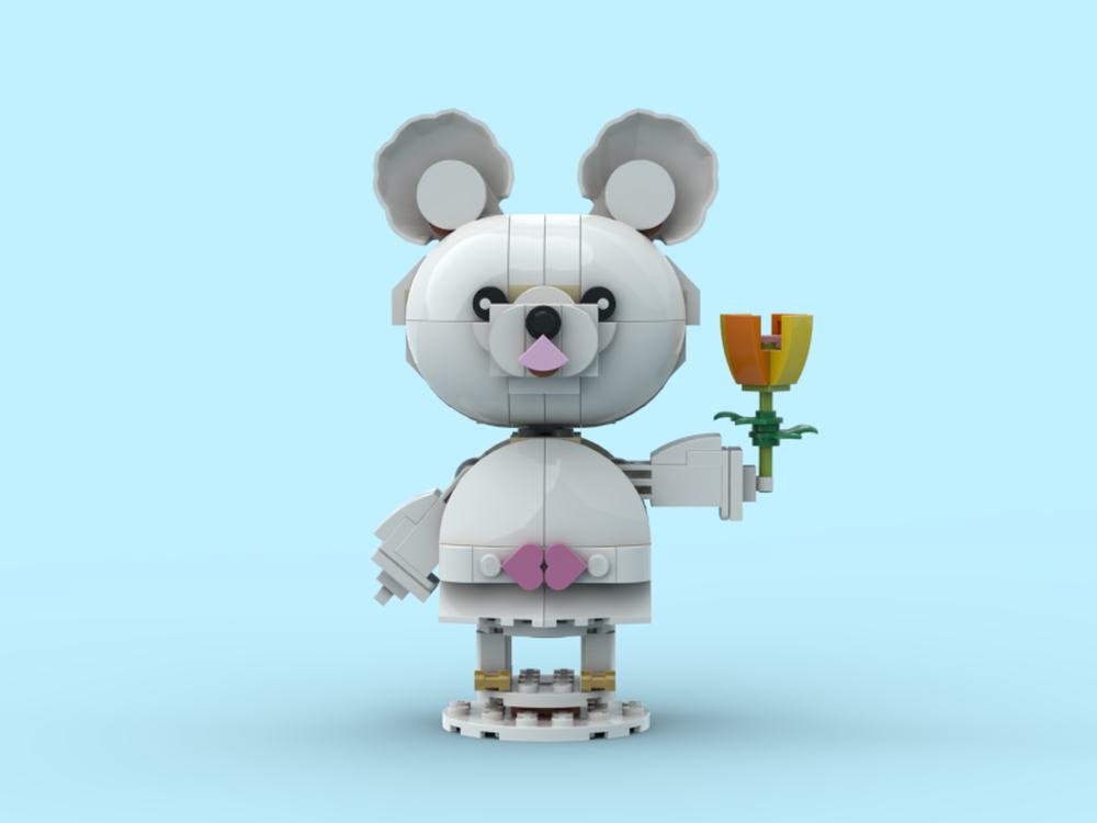 LEGO MOC 31133 Cute White Bear by zengogobrick | Rebrickable - Build ...
