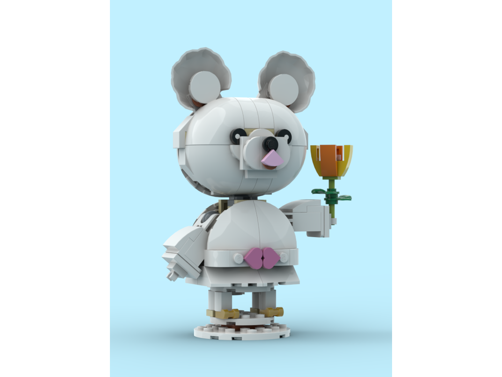 LEGO MOC 31133 Cute White Bear by zengogobrick | Rebrickable - Build ...