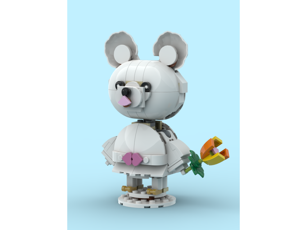 LEGO MOC 31133 Cute White Bear by zengogobrick | Rebrickable - Build ...