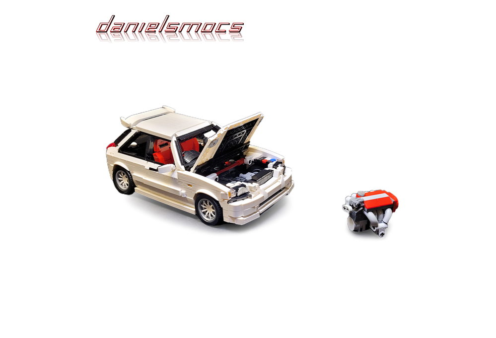 LEGO MOC Honda Civic Type-R by danielsmocs | Rebrickable - Build with LEGO