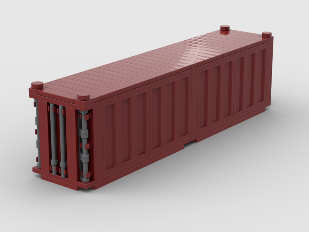 LEGO MOC 40" Normal Container by Tollwutmolle | Rebrickable - Build ...