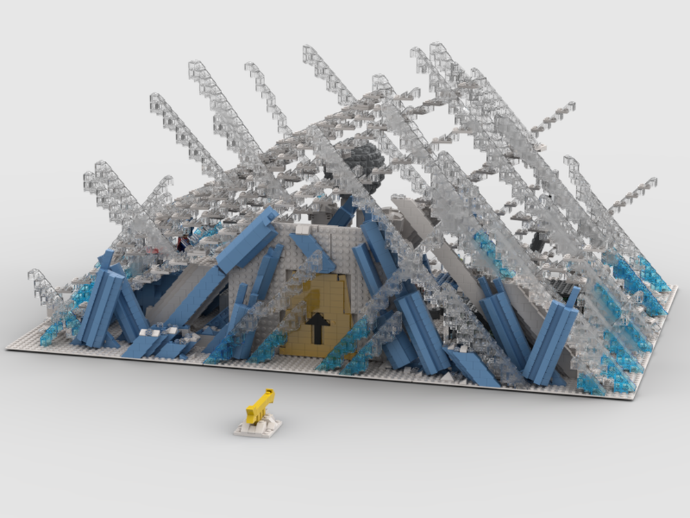 LEGO MOC Fortress of Solitude by Dynaguy | Rebrickable - Build with LEGO