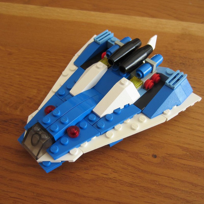 LEGO MOC 4098 Power jet by drosse | Rebrickable - Build with LEGO