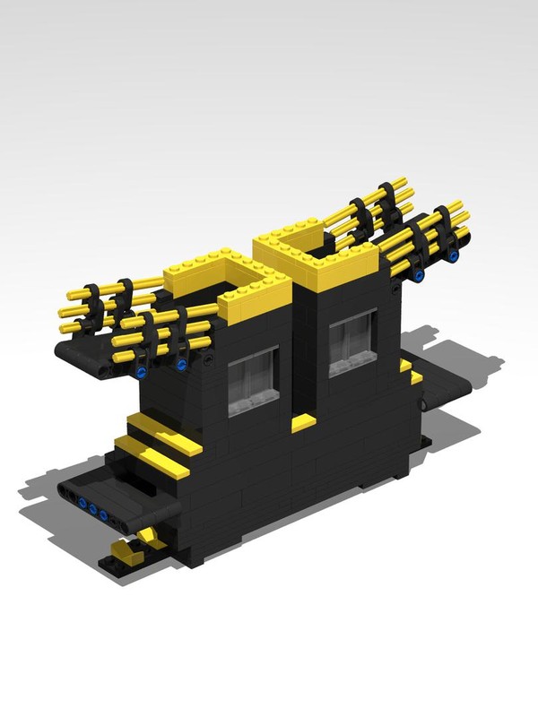 Lego Moc Gbc Tower 2 Module R02 By 9vsystem Rebrickable Build With Lego