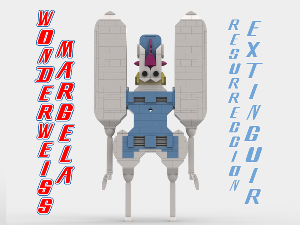 LEGO MOC Wonderweiss Margela Extinguir - Bleach | Brickheadz by ...