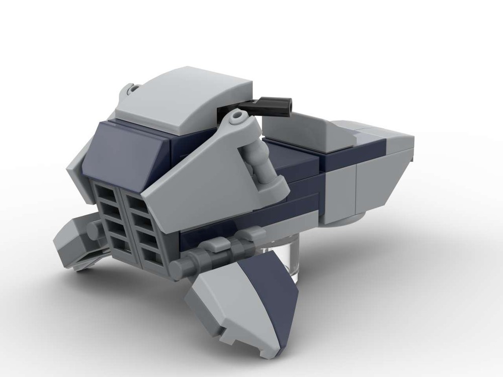 LEGO MOC Mandalorian Swoop Speeder by bookworm12 | Rebrickable - Build ...