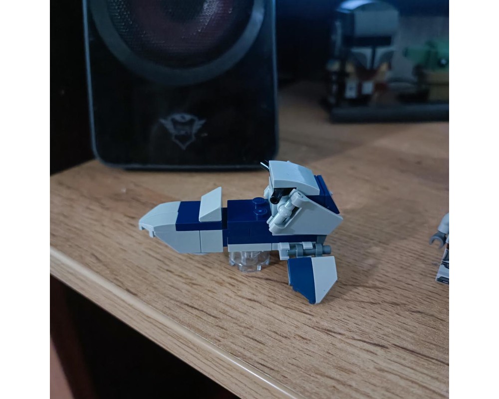 Lego Moc Mandalorian Swoop Speeder By Bookworm12 Rebrickable Build