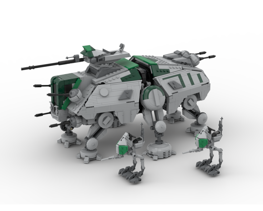 LEGO MOC AT-TE lightning squadron by thelegowolfpack | Rebrickable ...