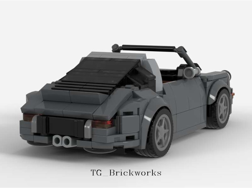 Lego Moc Porsche 911 964 Targa By Tgbrickworks Rebrickable Build