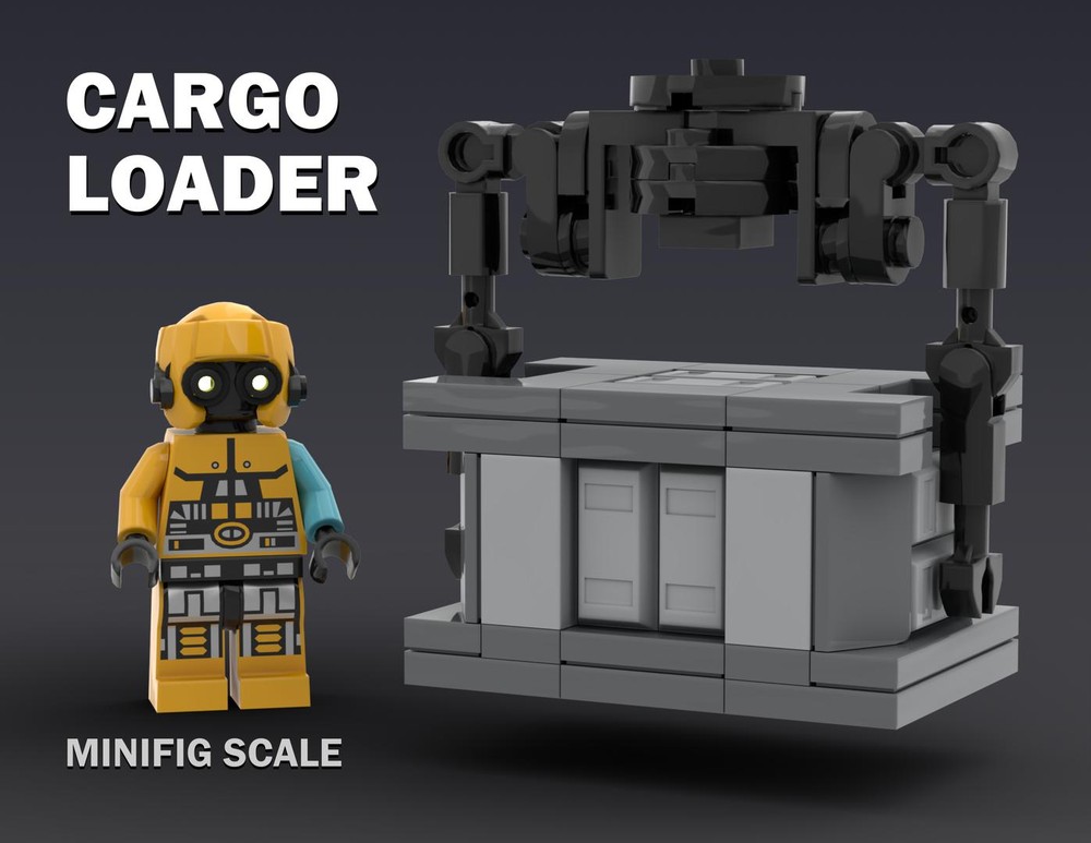 LEGO MOC Cargo Loader Droid by KennoMonkey | Rebrickable - Build with LEGO