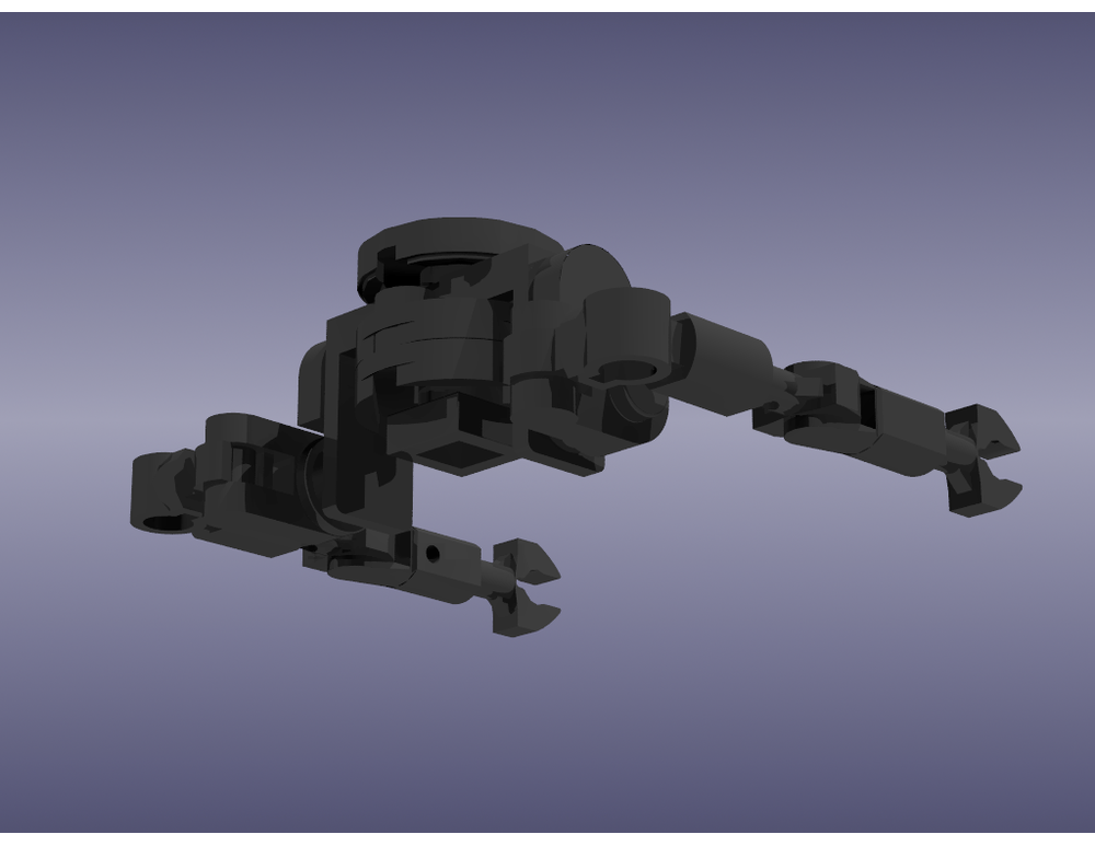 LEGO MOC Cargo Loader Droid by KennoMonkey | Rebrickable - Build with LEGO