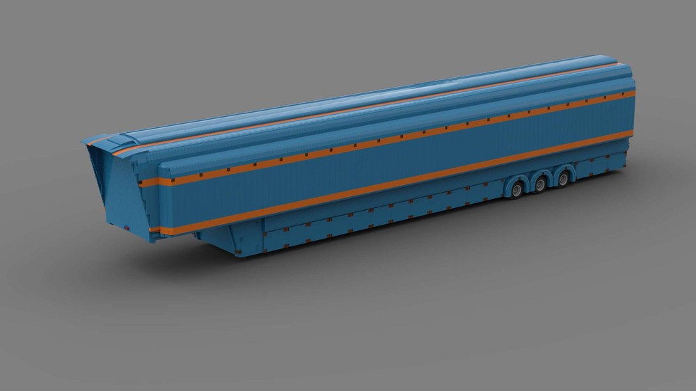 LEGO MOC Auto Transport Enclosed Trailer for Brawn by Mikesilok ...