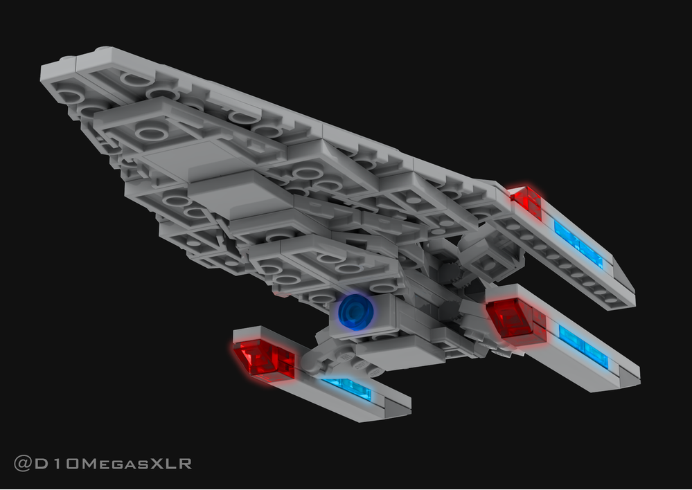 LEGO MOC Prometheus Class by D10MegasXLR | Rebrickable - Build with LEGO