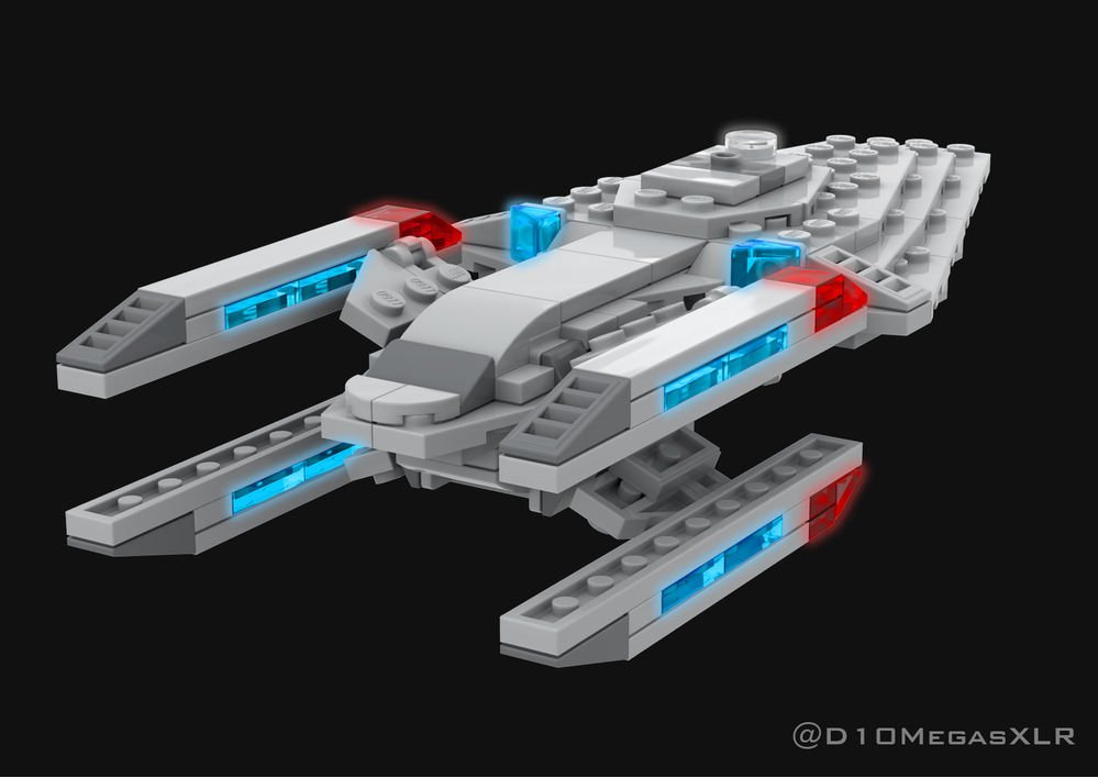 LEGO MOC Prometheus Class by D10MegasXLR | Rebrickable - Build with LEGO