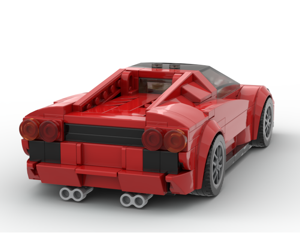 LEGO MOC 2001 Lamborghini Diablo VT 6.0 SE by KineticKit | Rebrickable ...