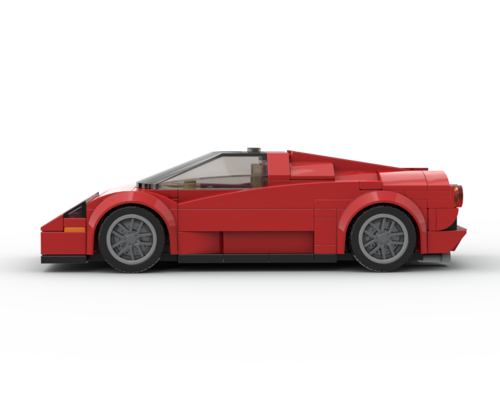 LEGO MOC 2001 Lamborghini Diablo VT 6.0 SE by KineticKit | Rebrickable ...