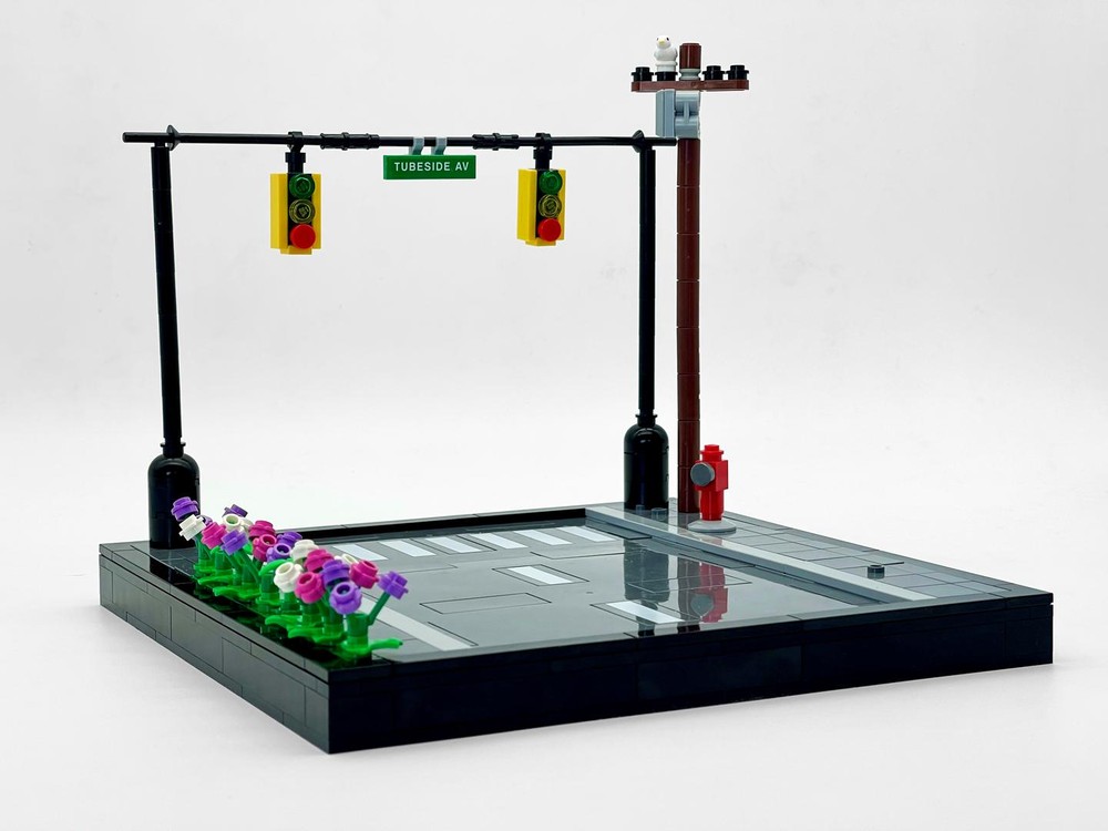 LEGO MOC Traffic Light Diorama by IBrickedItUp | Rebrickable - Build ...