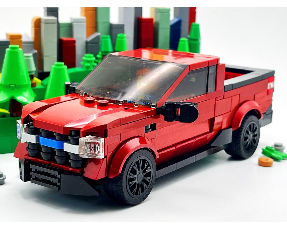 Lego Moc Ford Maverick By Ibrickeditup Rebrickable Build With Lego