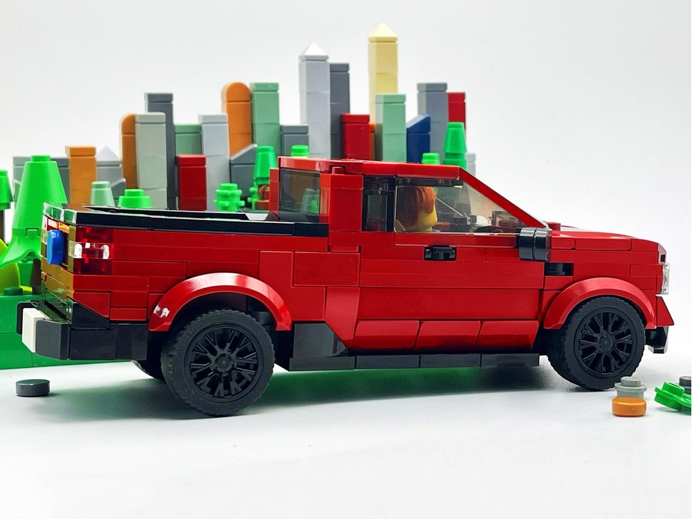 Lego Moc Ford Maverick By Ibrickeditup Rebrickable Build With Lego