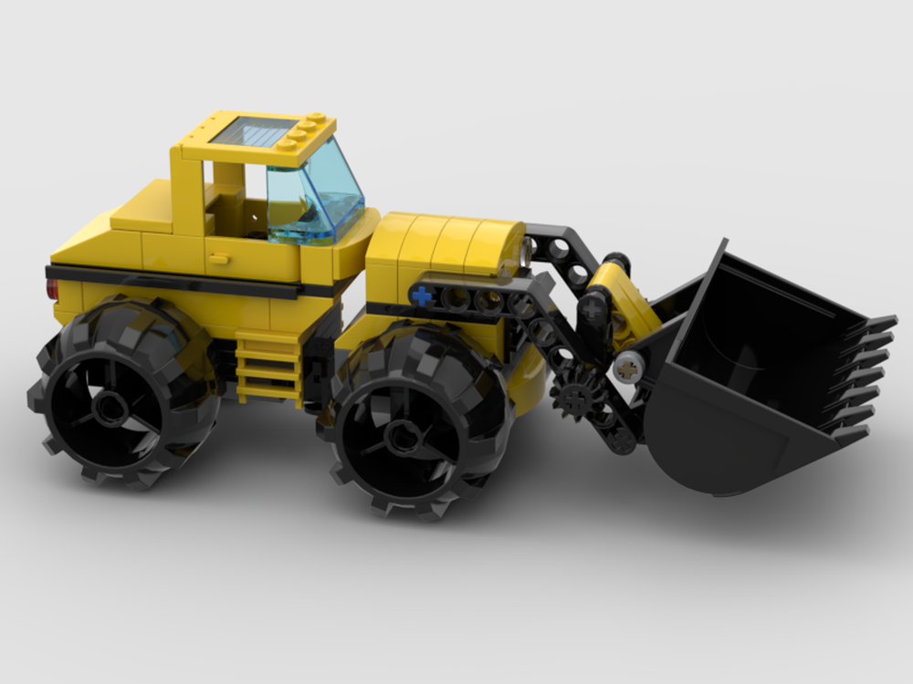 LEGO MOC Front-End Loader by Soundwright | Rebrickable - Build with LEGO