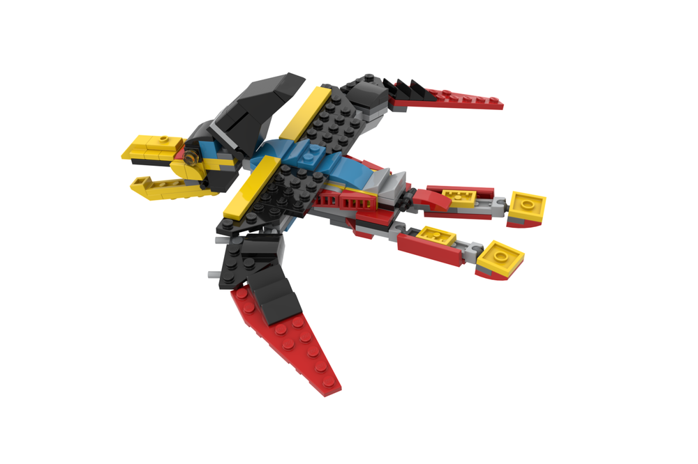 LEGO MOC 31124 Pteranodon by Nequmodiva | Rebrickable - Build with LEGO