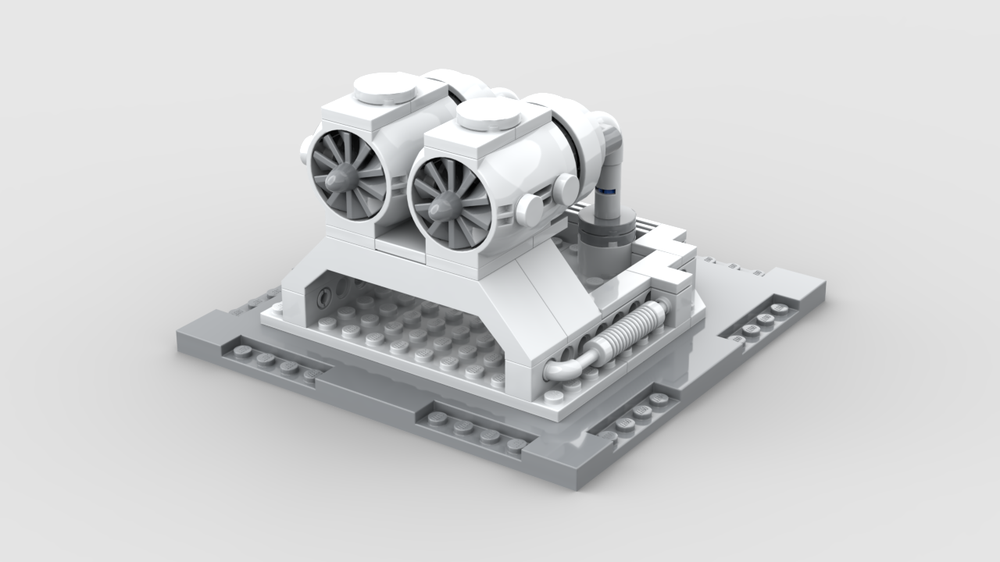 LEGO MOC Cooling Engine by mmskywalker | Rebrickable - Build with LEGO