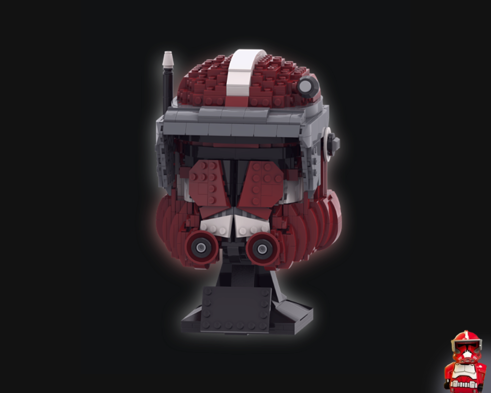 LEGO MOC Commander Fox - Phase 2 Helmet (75349 Mod) by freddiebricks ...