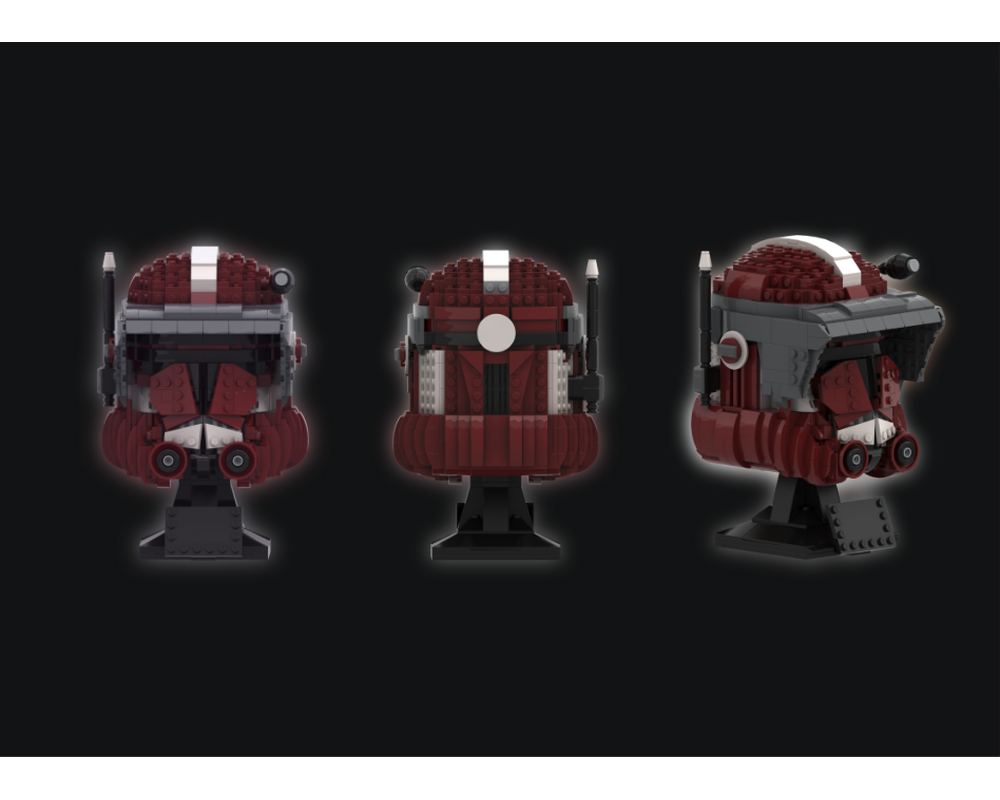 Lego Moc Commander Fox Phase 2 Helmet 75349 Mod By Freddiebricks