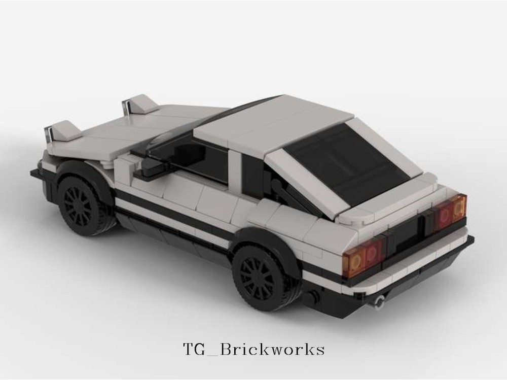 LEGO MOC Toyota AE86 Trueno by tg_brickworks | Rebrickable - Build with ...