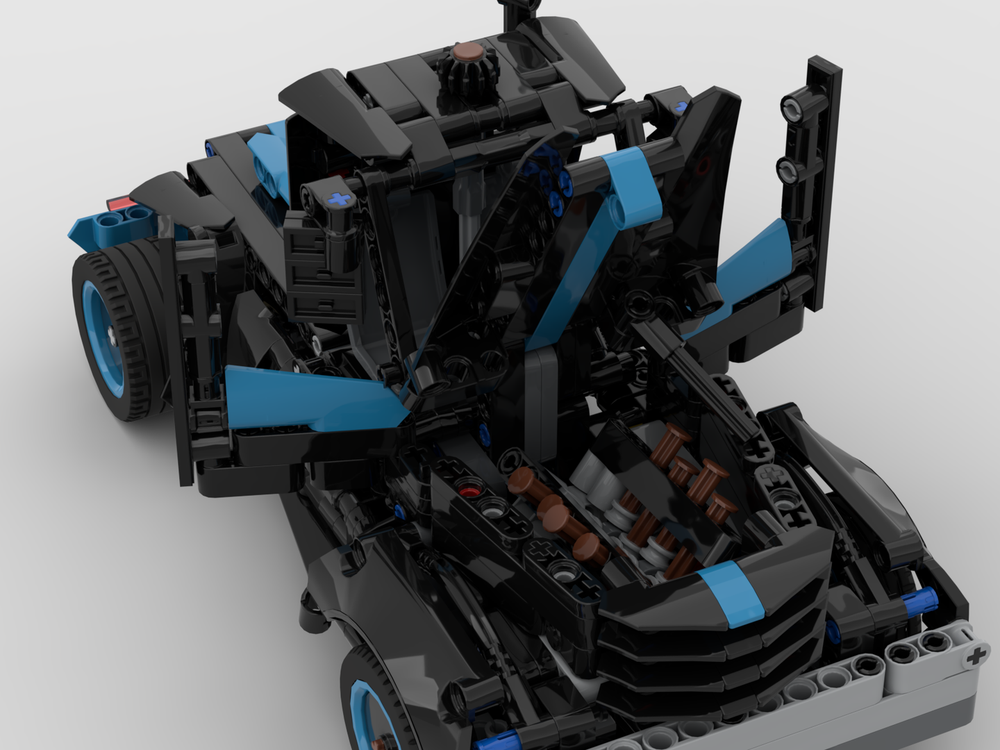 LEGO MOC American Truck - Blue (42162) by ConstructionsByDonat ...