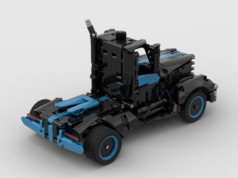 LEGO MOC American Truck - Blue (42162) by ConstructionsByDonat ...