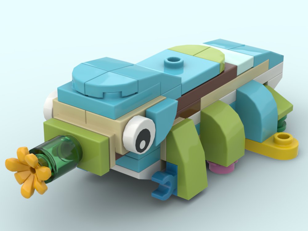 LEGO MOC 31128 Tardigrade by Pikminfan67 | Rebrickable - Build with LEGO