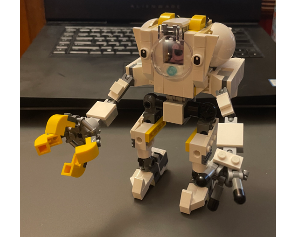 Lego Moc Space Mining Mech Suit By Ericnunya Rebrickable Build