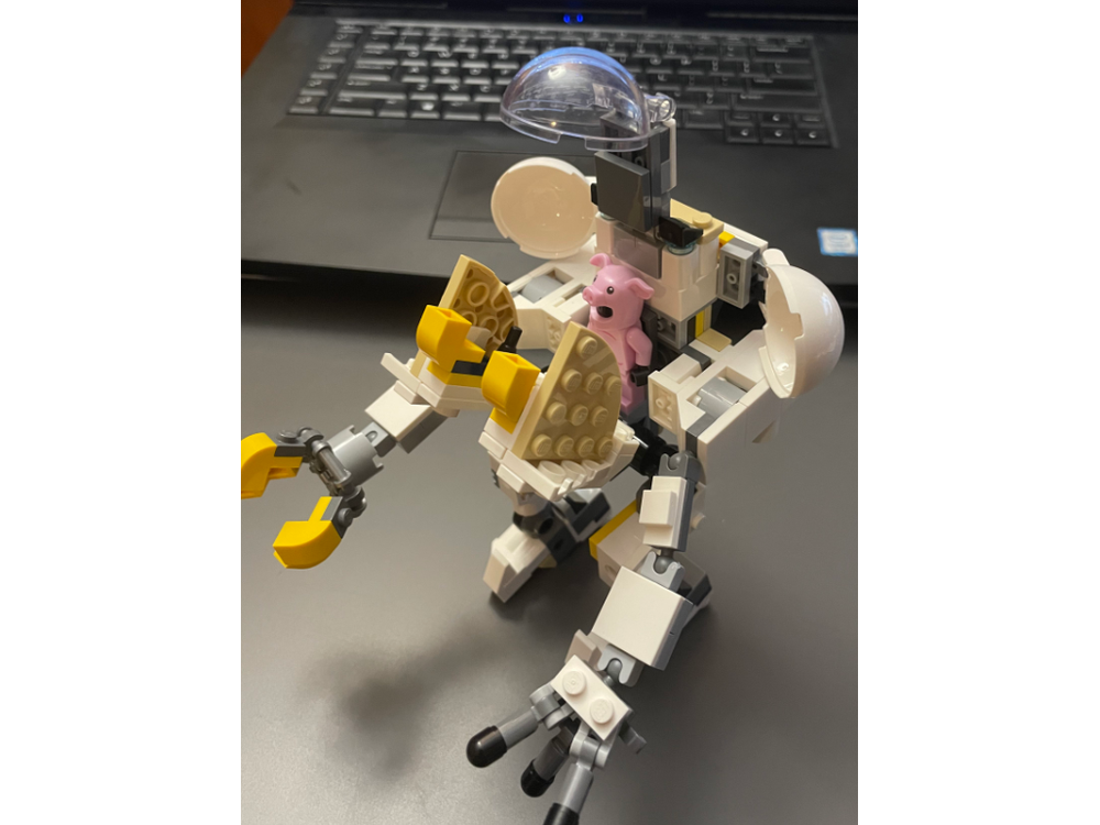 Lego Moc Space Mining Mech Suit By Ericnunya Rebrickable Build