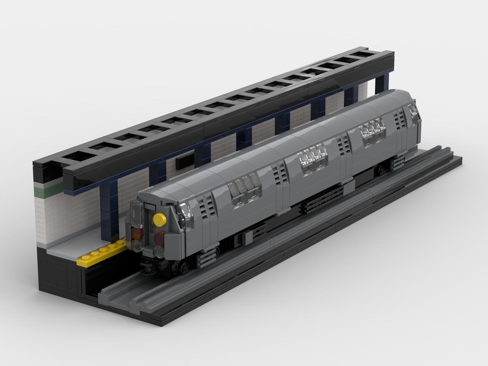 LEGO MOC NYC Subway Display (Broadway Line) by Taters | Rebrickable ...
