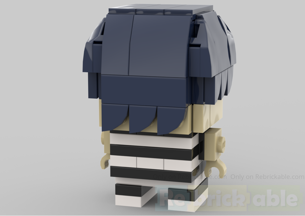 LEGO MOC Persona 3 Pharos BrickHead by GoldengamerLego | Rebrickable ...