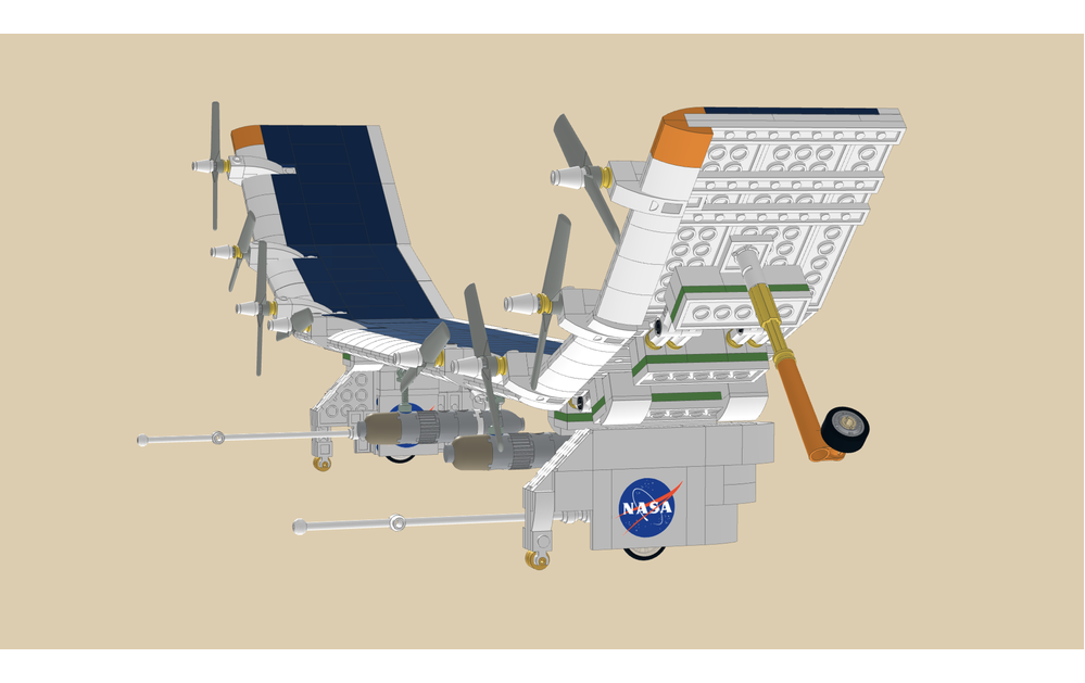 LEGO MOC NASA-Pathfinder Plus- Scale 1:50 by PedroJ | Rebrickable ...