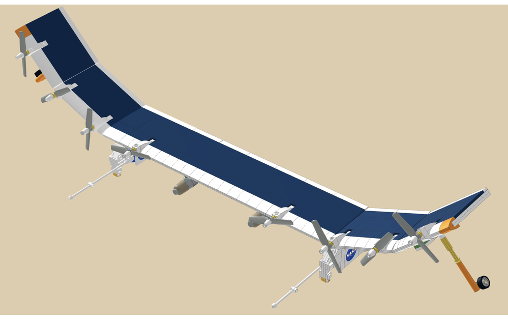 LEGO MOC NASA-Pathfinder Plus- Scale 1:50 by PedroJ | Rebrickable ...